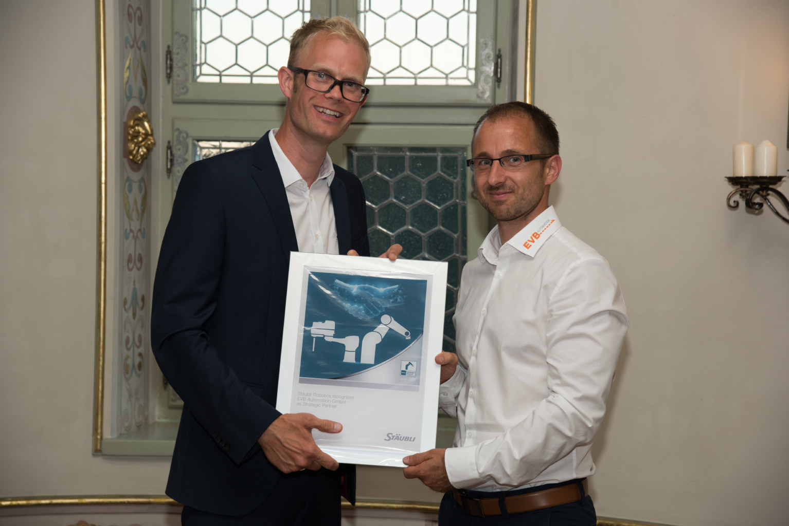 Stäubli Partner Award – EVB Automation GmbH